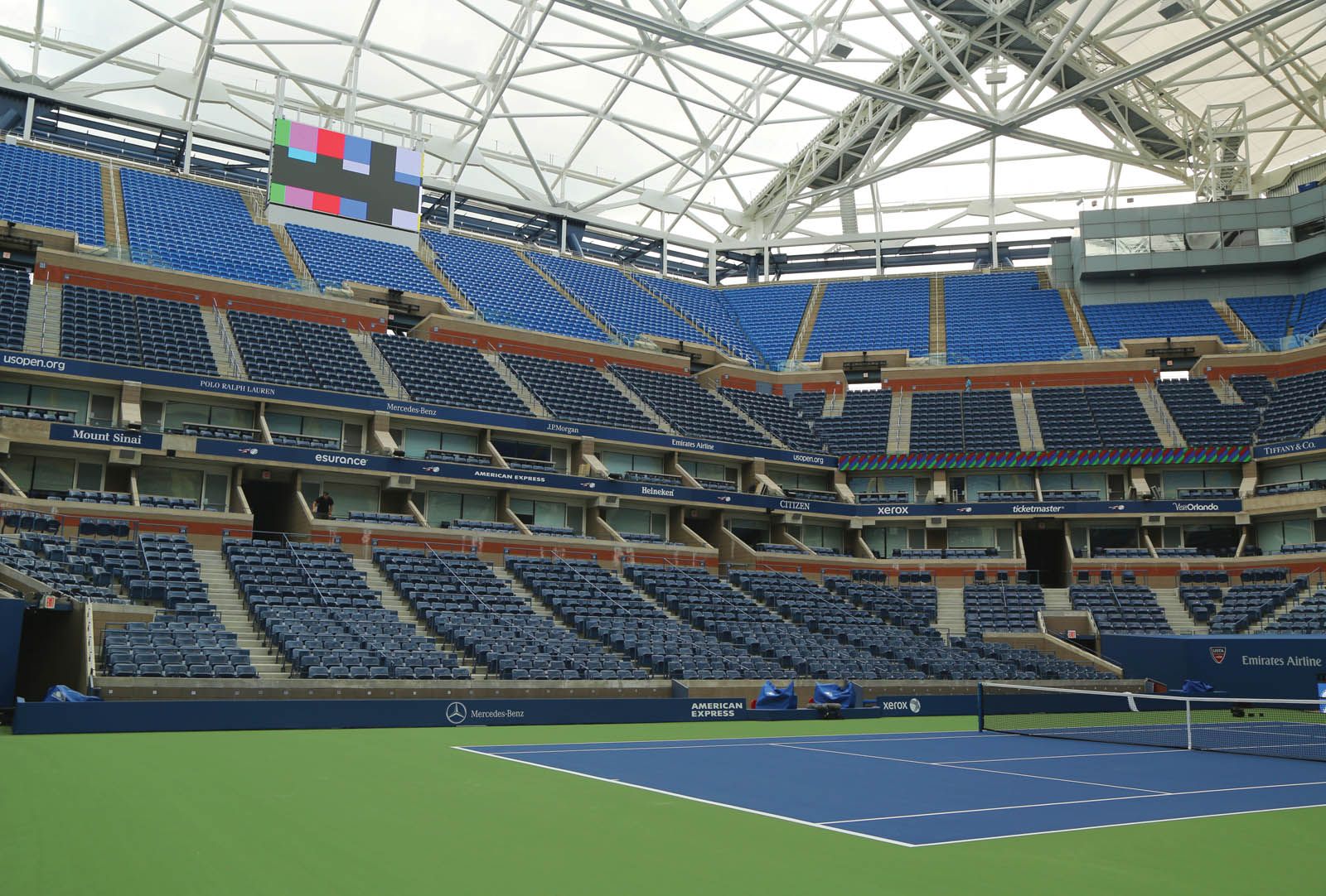 Advantage, shade, for 2015 U.S. Open - Advanced Textiles Association